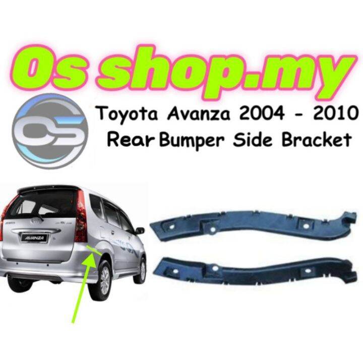 Toyota AVANZA F601 2004 - 2010 REAR BUMPER BRACKET SUPPORT DEPAN ...
