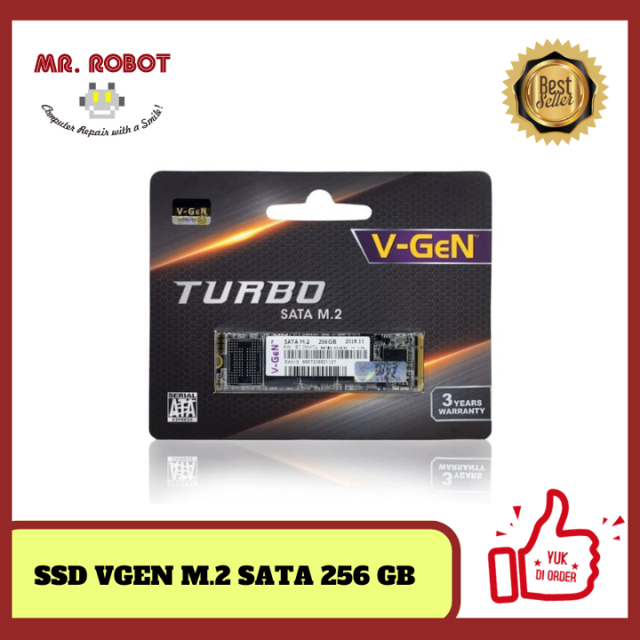 SSD VGEN 256GB SATA M.2 TURBO 2280 | Lazada Indonesia