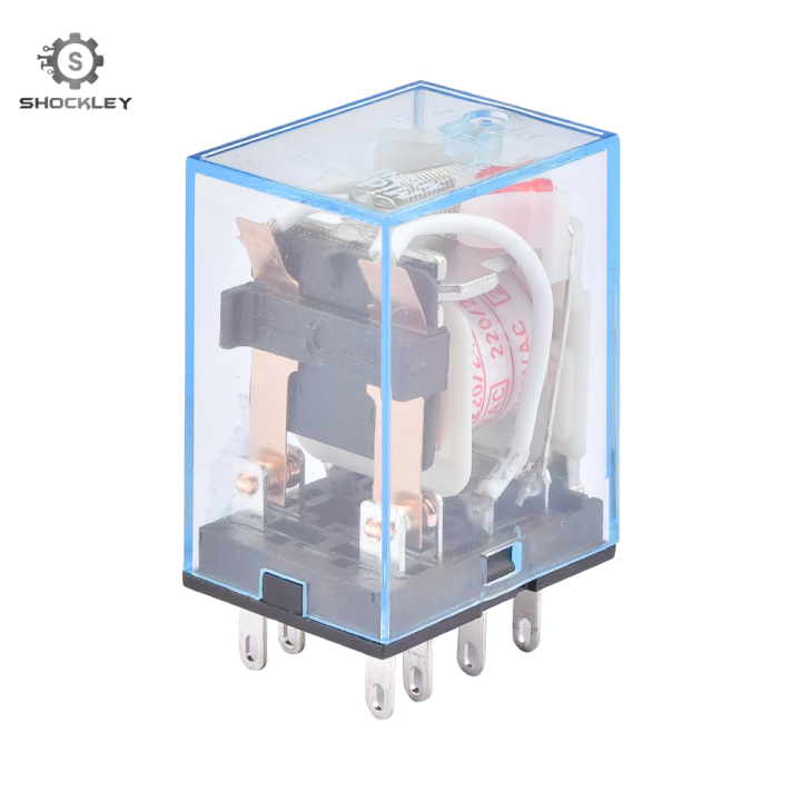 Shockley MY2NJ Micro Small Intermediate Relay Electromagnetic Relay 8 Pin 11 Pin with Base AC110 ...