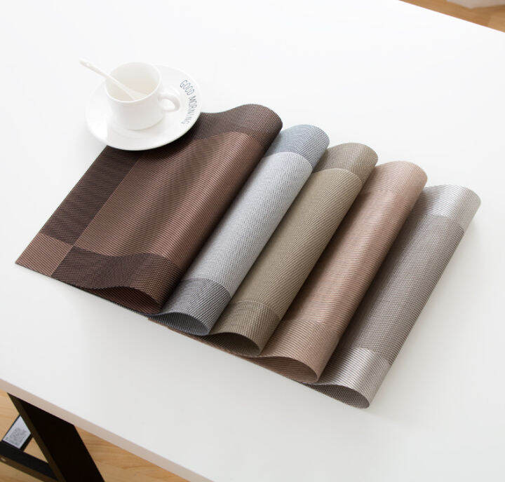Tesla Diagonal Frame Western Food Mat PVC Heat Insulating Mat ...