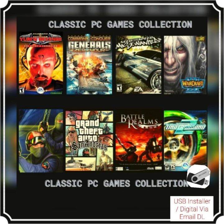 (Hot money) Pc Game Classic 8 In 1 Windows / PC Game Installer | Lazada PH