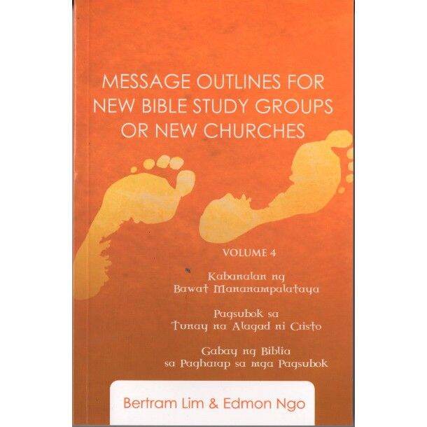 PCBS Tagalog Message Outlines for New Bible Study Groups or New ...