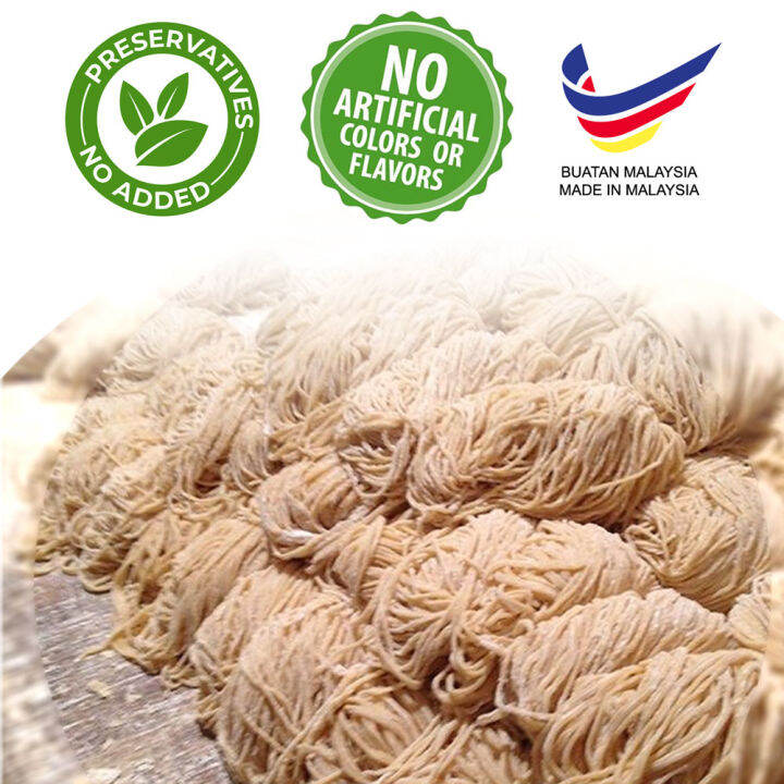 Wantan Noodle 320gm 4biji Wantan Mee Vacuum Pack Egg Noodles Mee Kia ...