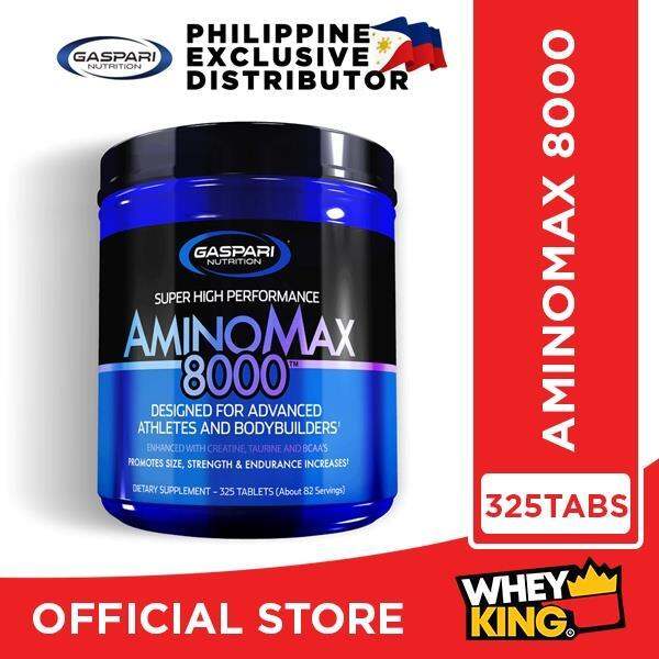 Gaspari Nutrition Aminomax 8000 Amino Acid 325 Tablets Way better than ...