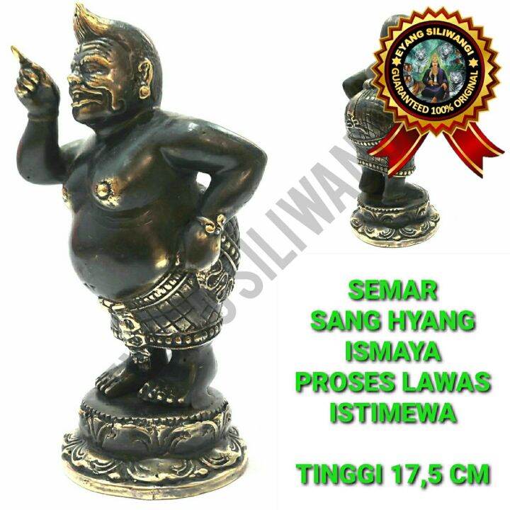 Patung Action Figure Semar Sang Hyang Ismoyo Bahan Asli Kuningan Proses ...