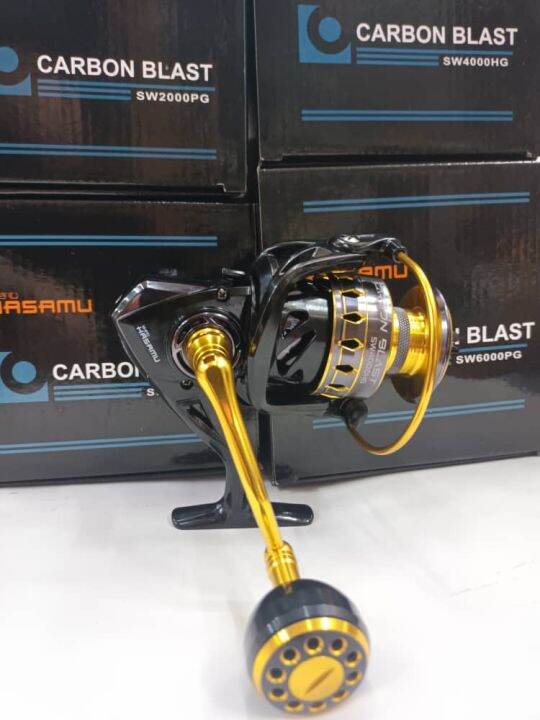 HASAMU CARBON BLAST SPINNING FISHING REEL | Lazada
