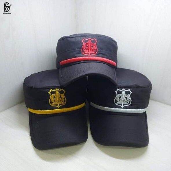 DANEESHOP Topi Komando Security Topi Logo Satpam Bordir Ripstop / Topi ...