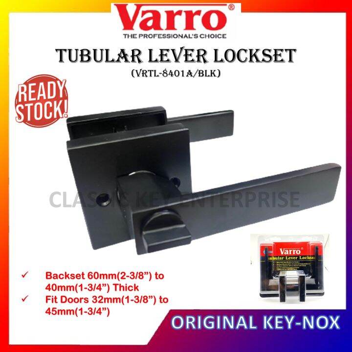 VARRO HEAVY DUTY tubular lever lockset VRTL 8401A | Lazada