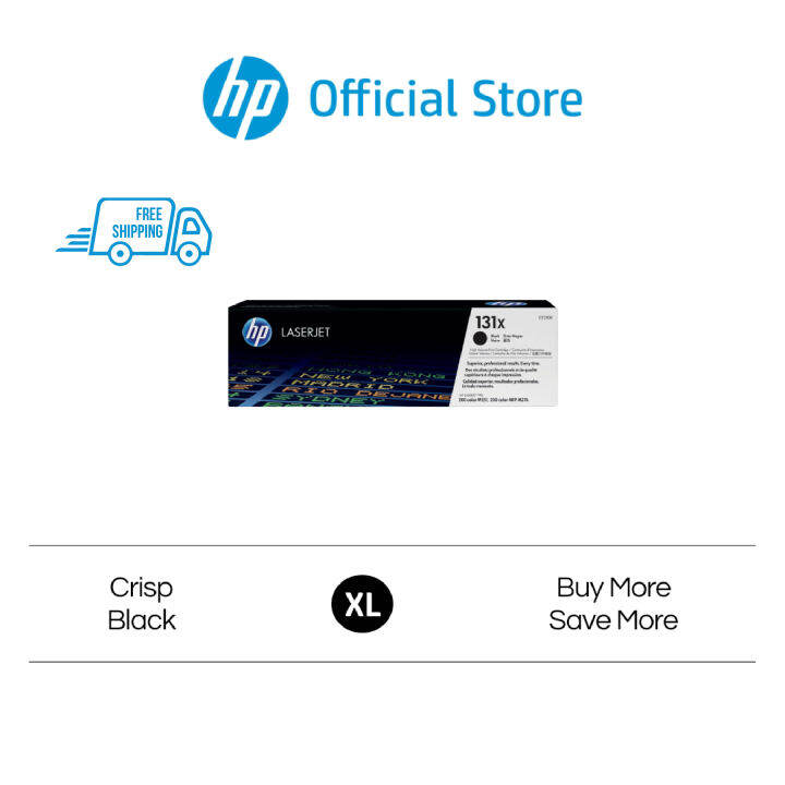 HP 131X High Yield Black Original LaserJet Toner Cartridge | Lazada