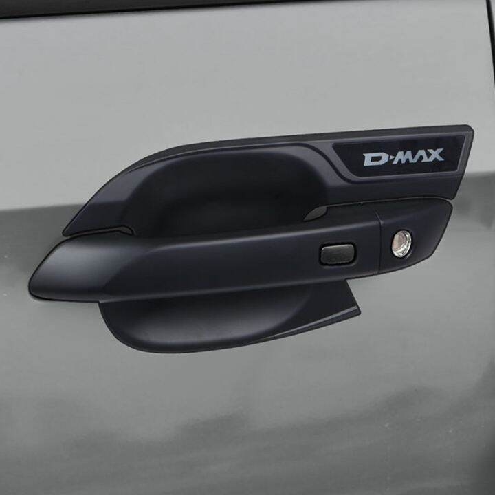 xuming For ISUZU DMAX 2021-2022 car door handle bowl cover,D-MAX outer door handle beauty trim ...