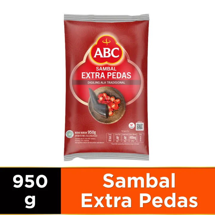 ABC Sambal Extra Pedas 950 g | Lazada Indonesia