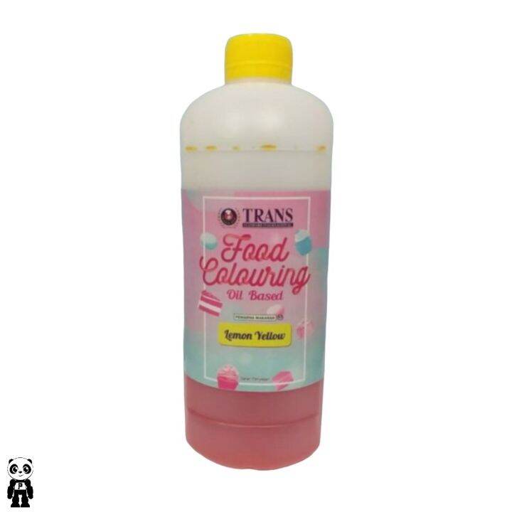 Trans Lemon Yellow 1kg Pewarna Trans Kuning Lemon Oil Based | Lazada ...