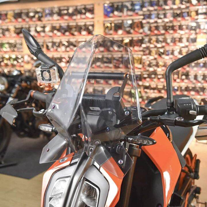 Ultrasupplier Motorcycle Windscreen for KTM Duke RC 125 390 RC125 RC390 ...
