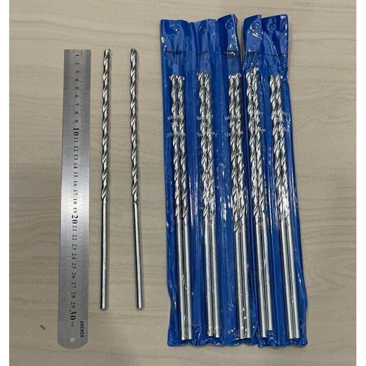 Mata bor beton tembok 10mm mata bor dinding beton 10 mili panjang 30cm ...