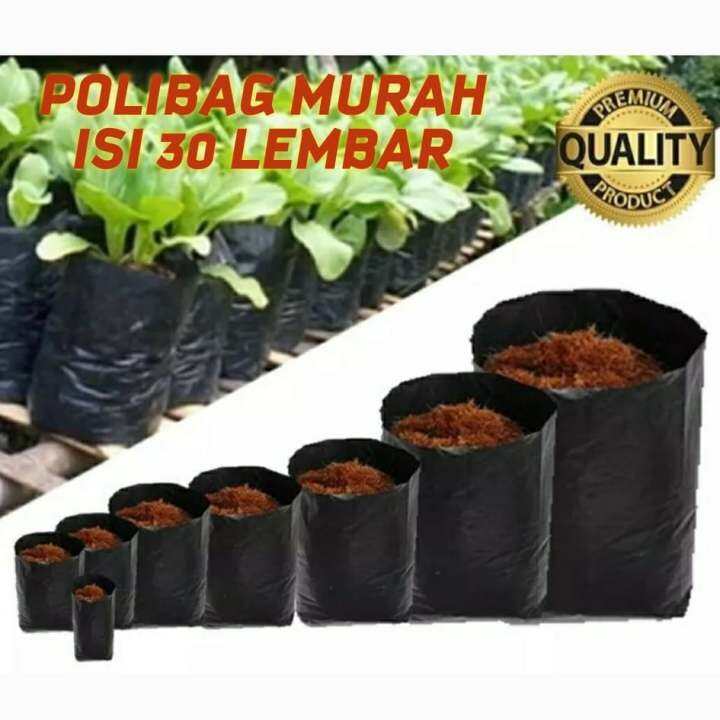Polibag berbagai ukuran murah / polibek tanaman / polybag bibit ...