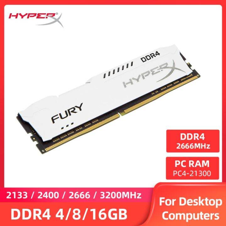 7 Hyperx Fury Memoria RAM DDR4 8GB 16GB 4GB 3200Mhz 2666Mhz 2400Mhz 2133Mhz Desktop Memory DIMM ...