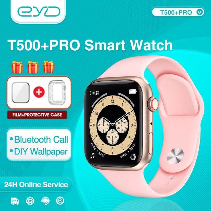 EYD T500+Pro Smart Watch 1.75 Full Screen Custom Wallpaper Spin Button ...