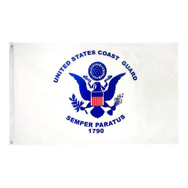US Army Flag 3X5 FT USCG United States Coast Guard 1790 Flag United ...