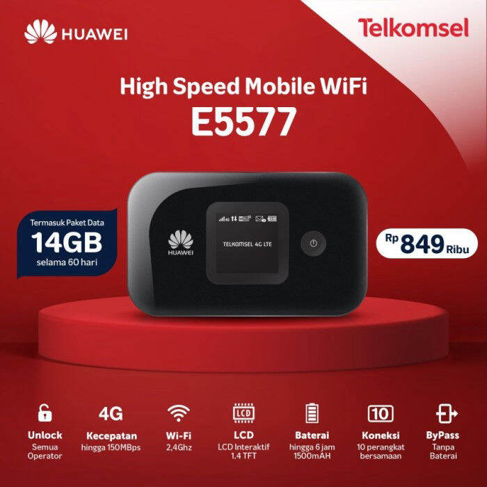 Huawei Mifi Modem Wifi 4G Huawei E5577 Unlock All Operator [BEST SELLER ...