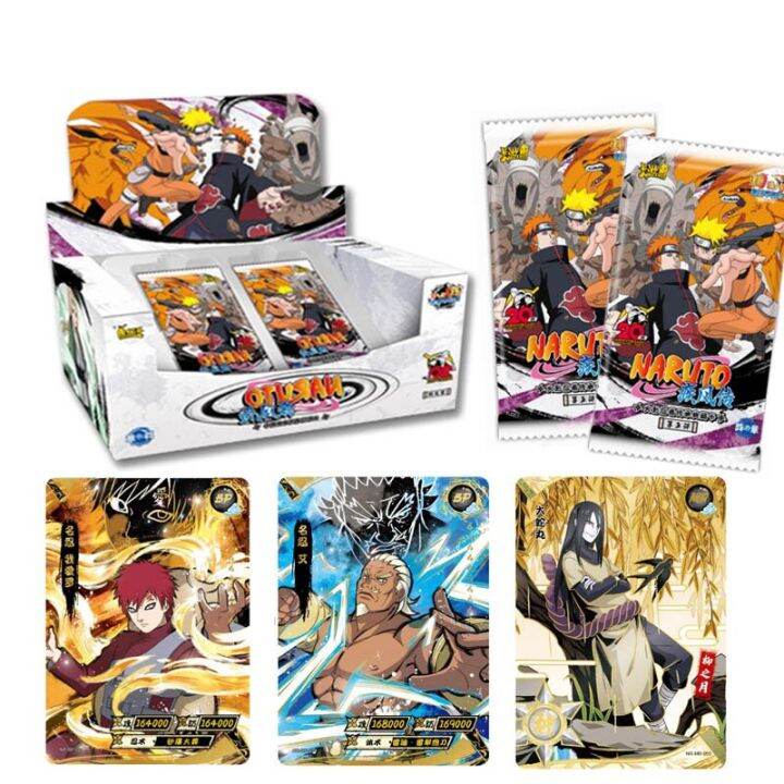Naruto Kayou Cards Tier 4 Wave 5 Collection Booster BOX With EX Pack Naruto War Box Cards kayou ...