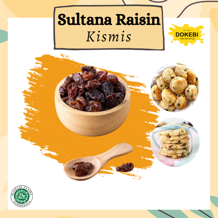 Kismis Sultana Repack 250gr / Dried Seedless Raisin / UNSWEETENED ...