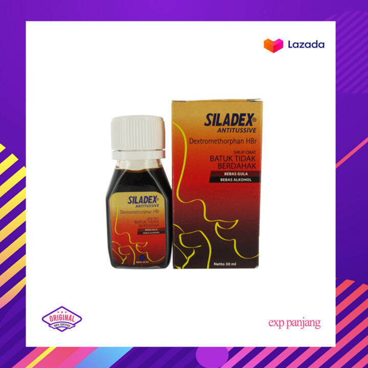 Siladex Antitussive Sirup 60 ml | Lazada Indonesia