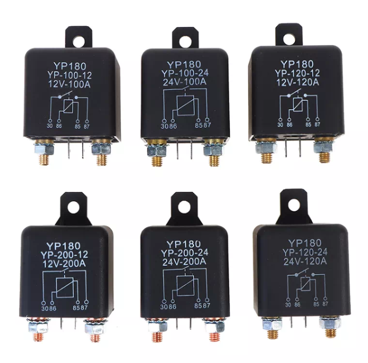 Relay 100 amper untuk PLTS sel surya Inverter Mobil dan Pompa | Lazada ...