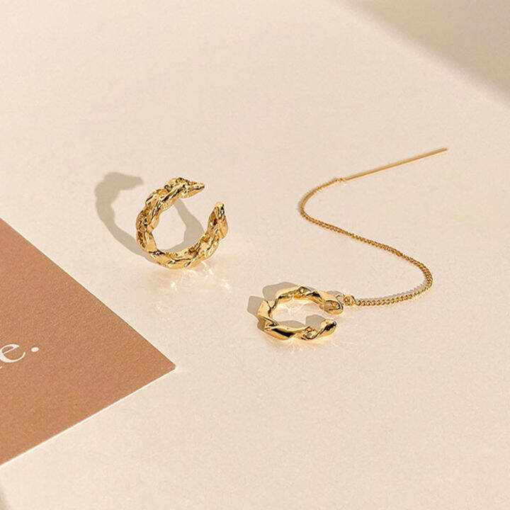 Ear Bone Clip Female Tassel Chain Retro Port Wind Ear Thread Ear Clip ...