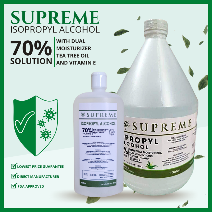 SALE 70% ISOPROPYL ETHYL ALCOHOL GALLON 500ML AND 1 GALLON ANTISEPTIC ...