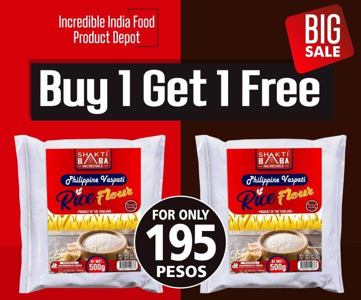 Philippines Vaspati Rice Flour Buy 1 Get 1 Free | Lazada PH