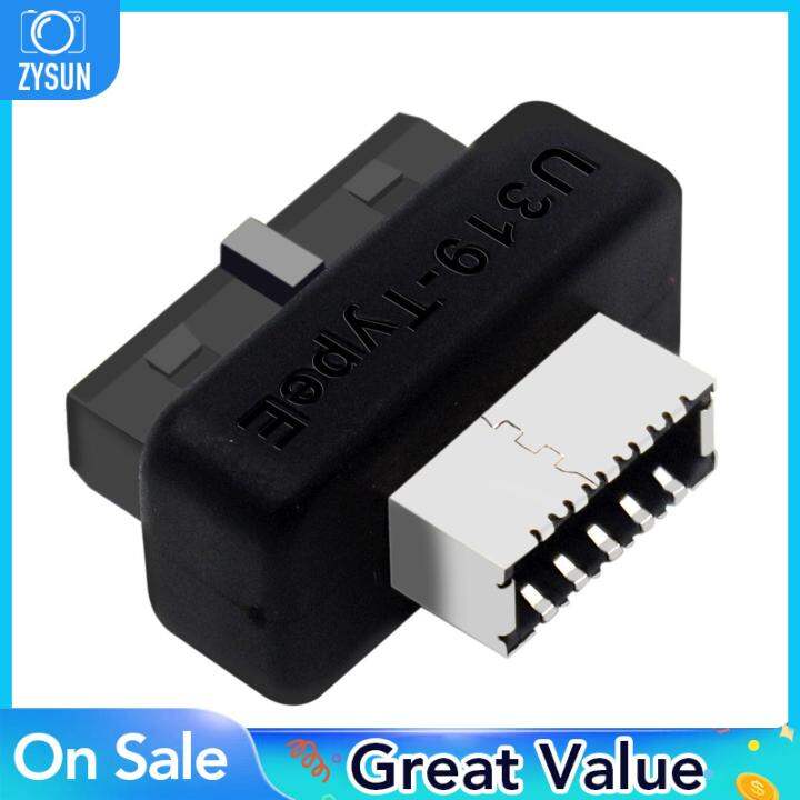 ZYSUN USB 3.1 Front Panel Adapter Direct Replaces Vertical USB Front ...