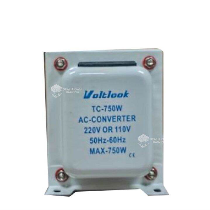 Voltlook TC-750W Step Up Step Down Transformer 750 Watts | Lazada PH