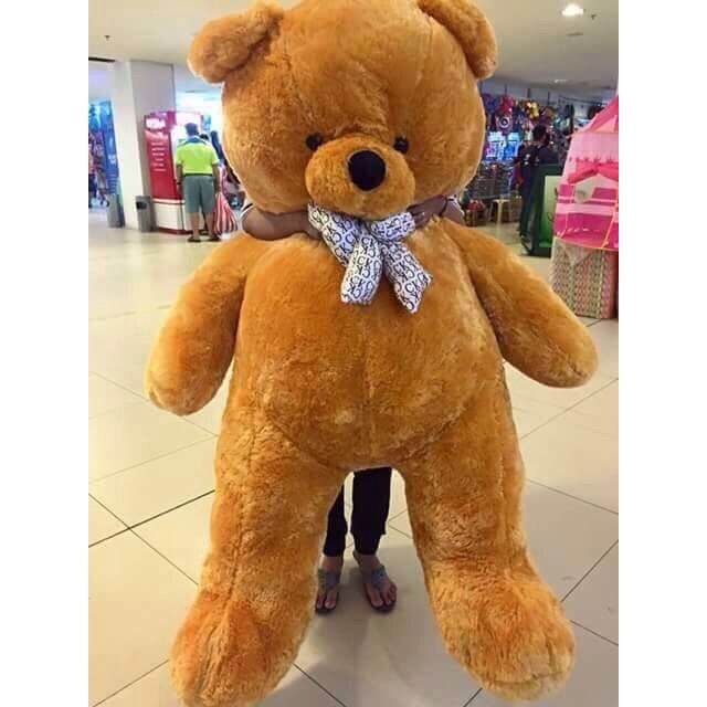 130cm cute Teddy bear good quality Stuff toy human size bear | Lazada PH
