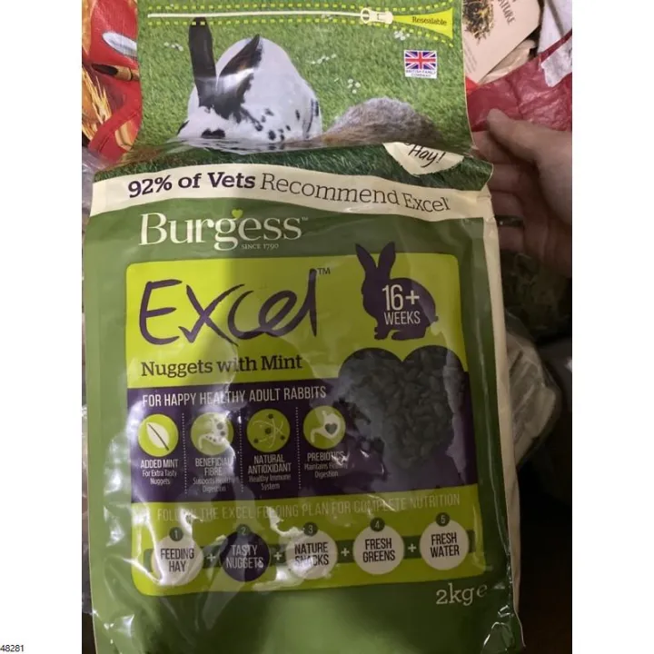 Burgess Excel Rabbit Pellets 2kg | Lazada PH
