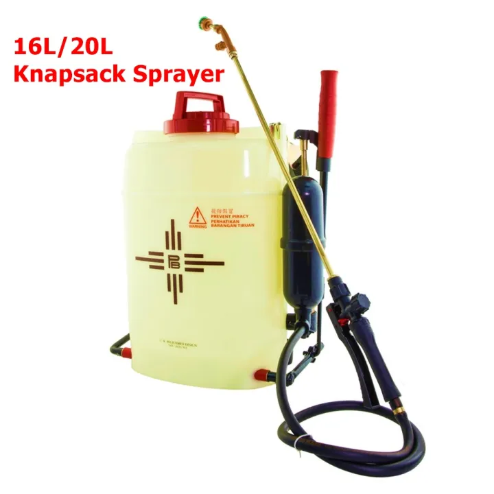 100% original 16L pb manual pump knapsack sprayer pump manual PB16 | Lazada