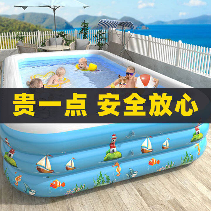 Inflatable swimming pool baby baby child swimming bucket household ...
