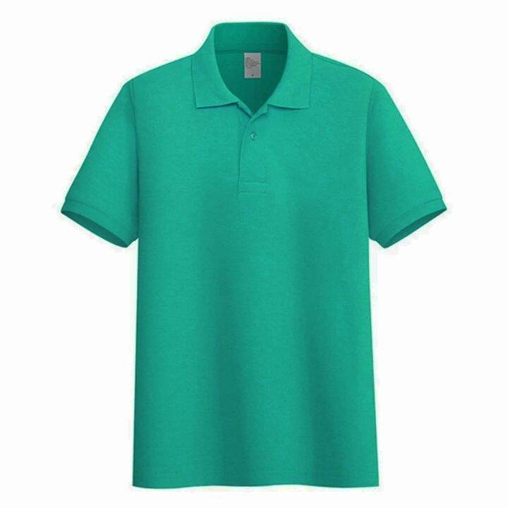 Aston Fashion / Baju Polo Polos Warna Hijau Tosca Banyak Motif Kerah ...