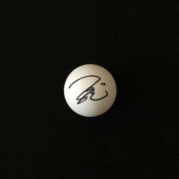 Signature table tennis Marlon ZhangJike Ding Ning Liu Shiwen Fukuhara ...