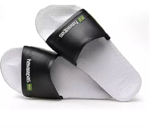 99-B HAVS PLAIN RANDOM ONE STRAP SLIDES FOR UNISEX SLIPPER HIGH QUALITY ...