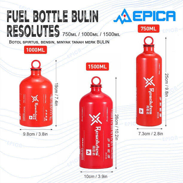 EPICA Fuel Bottle 750 ml Botol Spirtus Bensin Bulin Resolutes | Lazada ...