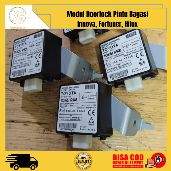 Modul Door Lock Doorlock Bagasi Innova Fortuner Hilux | Lazada Indonesia