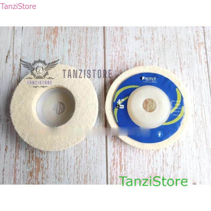 benz 4" Grinding Wool Batu Grenda Poles Polishing Tapak Sponge Polish ...