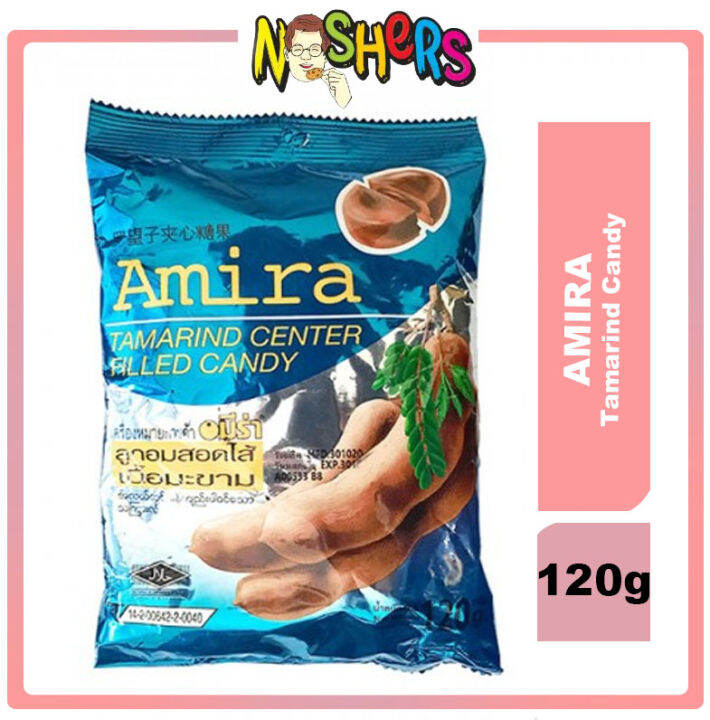 Noshers Thailand Amira Tamarind Center Filled Candy Natural Tamarind ...