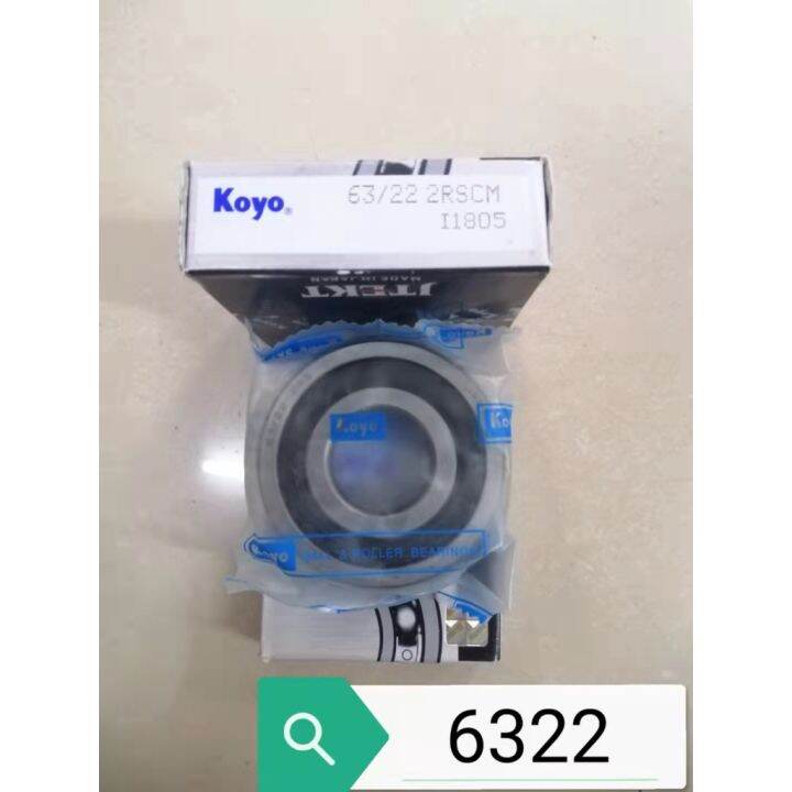 63/22 Koyo Bearing Japan Rubber Sealed | Lazada PH