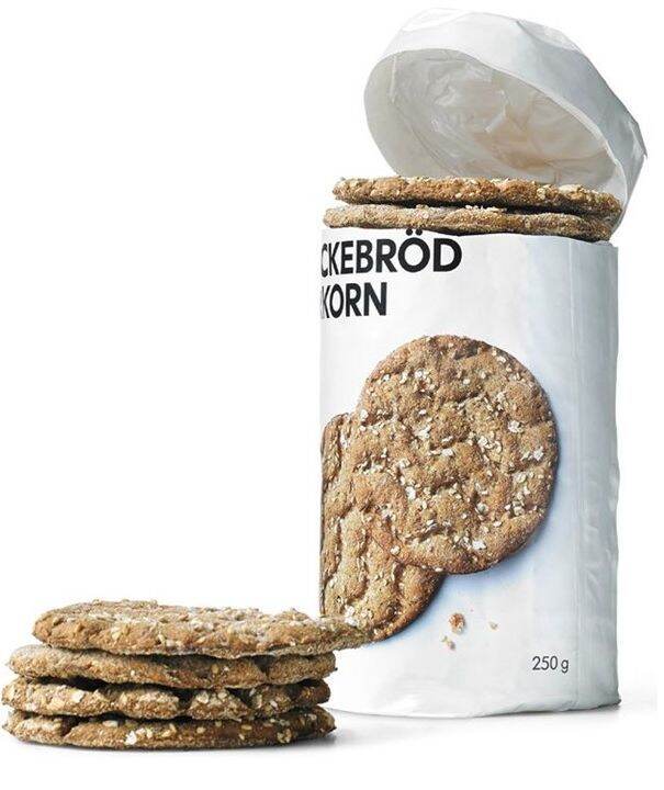 KNÄCKEBRÖD FLERKORN Crispbread multigrain (ขนมปังกรอบรสธัญพืช) | Lazada ...