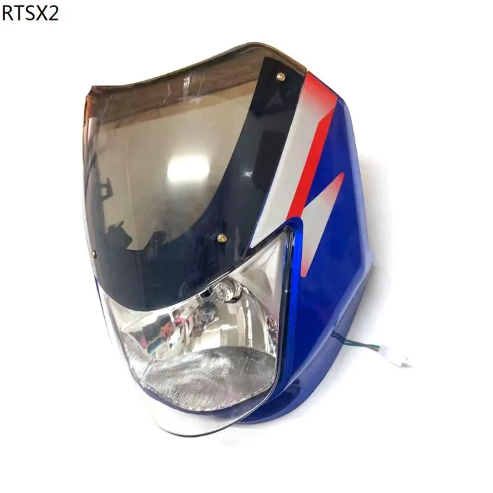 Frame ♖CT100 BAJAJ 3 COLOR HEADLIGHT ASSY WITH COWLING MOTORCYCLE♦ ...