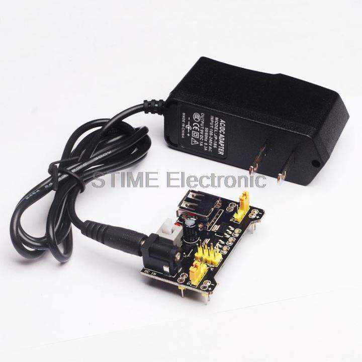 3.3V/5V MB102 Breadboard Power Module+C 100V-240V Converter Adapter DC ...