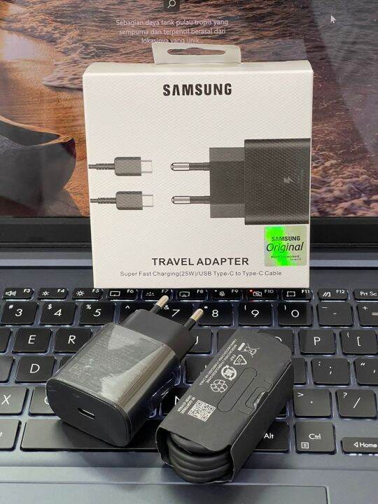 Charger Samsung 25W Original 100% Colokan Type C to Type C Support ...