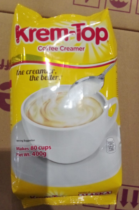 Krem-Top Non-Dairy Coffee Creamer 400g | Lazada PH