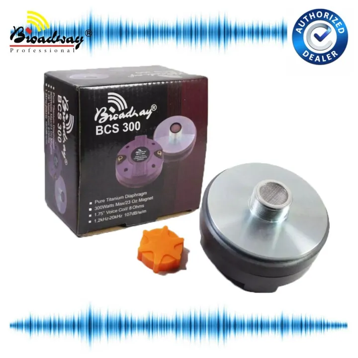 300watts BCS-300 Compression Driver Unit Broadway tweeter 300w BCS 300 ... 300watts BCS-300 Compression Driver Unit Broadway tweeter 300w BCS 300 ...